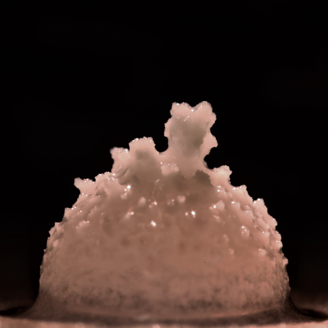 Formations of frozen droplets deliver new insights on next-generation ...