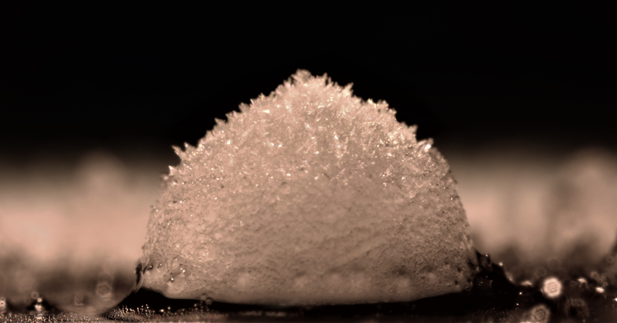 Formations of frozen droplets deliver new insights on next-generation ...