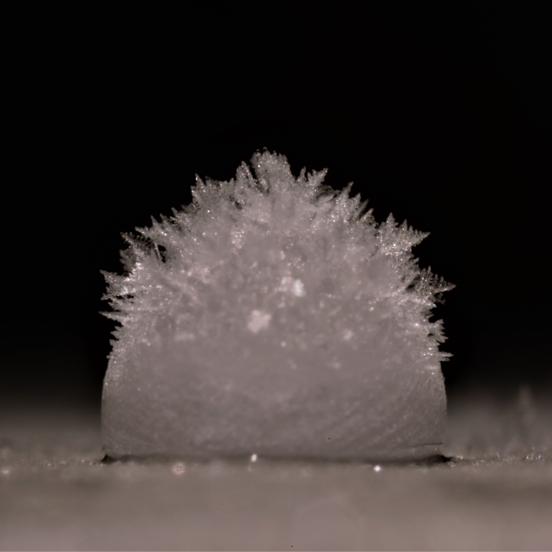 Formations of frozen droplets deliver new insights on next-generation ...