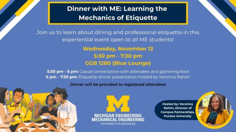 Dinner with ME: Learning the Mechanics of Etiquette – Mechanical ...